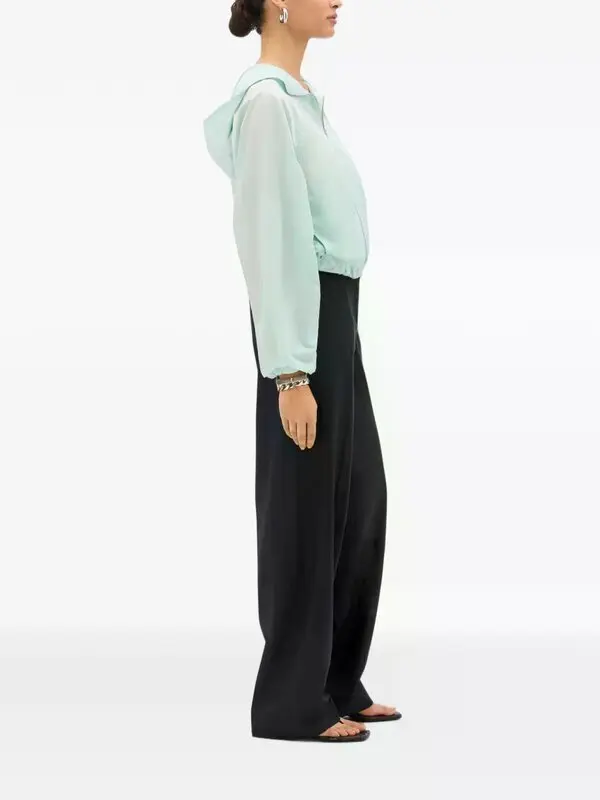 Another Tomorrow Hooded Blouson Jacket