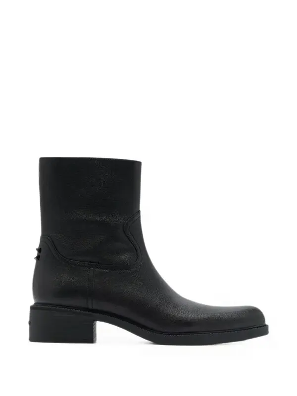 COACH Logo-plaque Ankle Boots