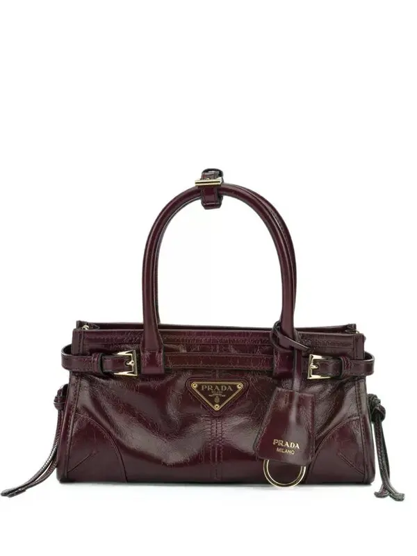 Prada Bonnie Leather Mini-bag - Red