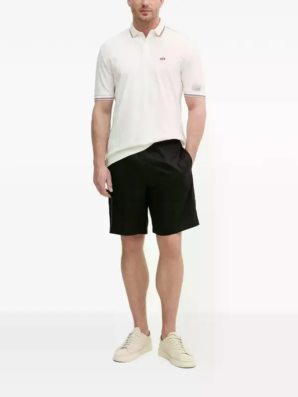 Armani Exchange Logo-embroidered Polo Shirt