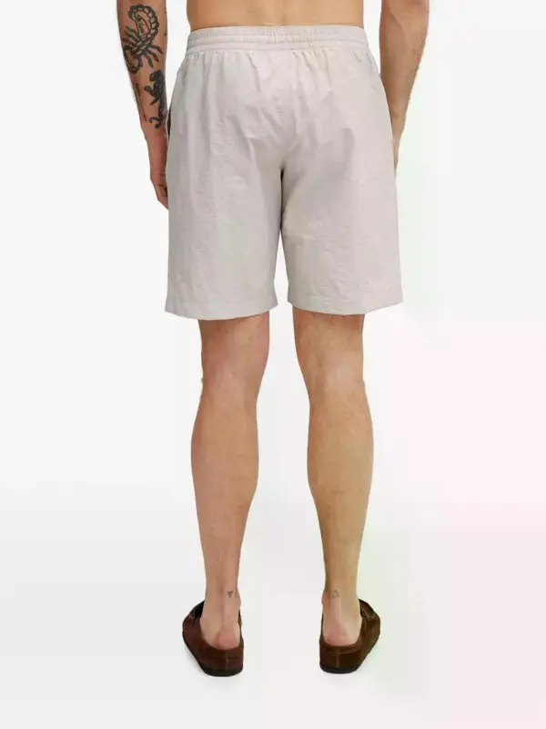 MAISON MARGIELA Drawstring-waist Swim Shorts - Neutrals