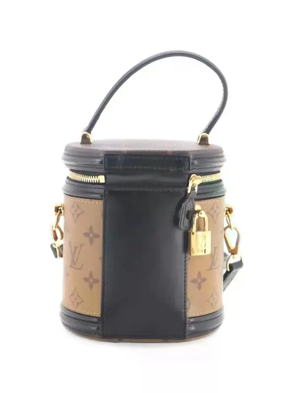LOUIS VUITTON Reverse Monogram Canvas Cannes Satchel - Brown