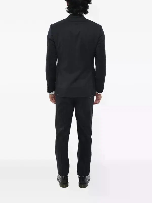 Corneliani Notch-lapel Single-breasted Suit - Blue