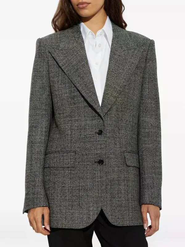 Dolce & Gabbana Single-breasted Wool Blazer