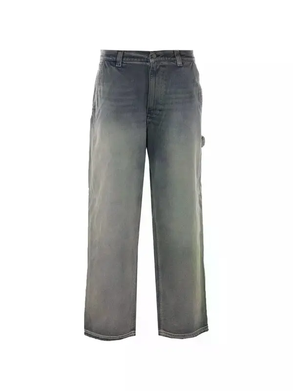 HAIKURE Sibilla Faded-effect Hammer-loop Jeans - Blue