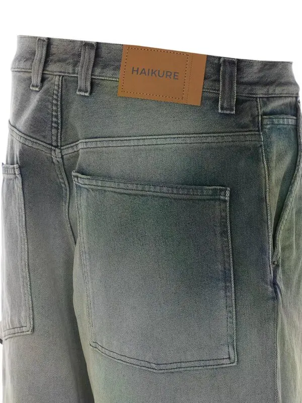 HAIKURE Sibilla Faded-effect Hammer-loop Jeans