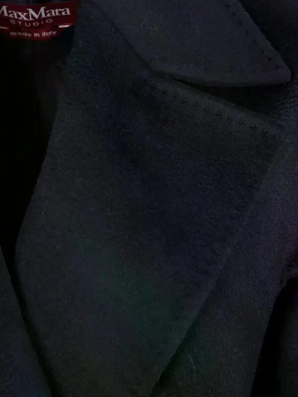 Max Mara Double-breasted Belted Coat