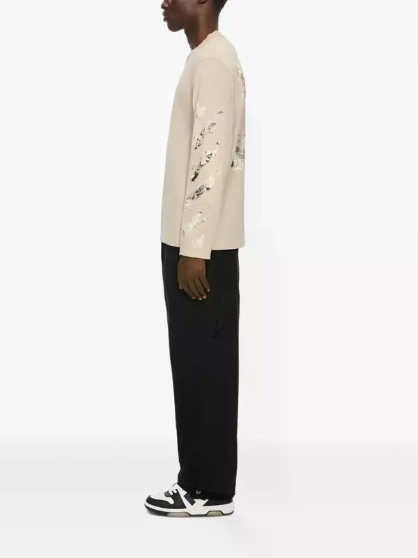 Off-White Spices Arrow Regular Long-sleeve T-shirt