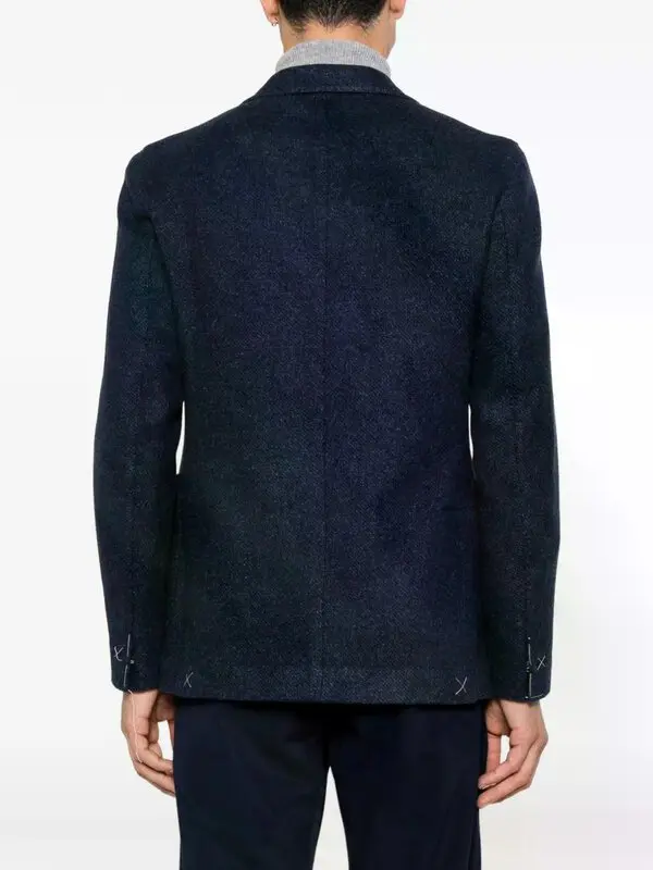 Eleventy Single-breasted Notch-lapel Blazer