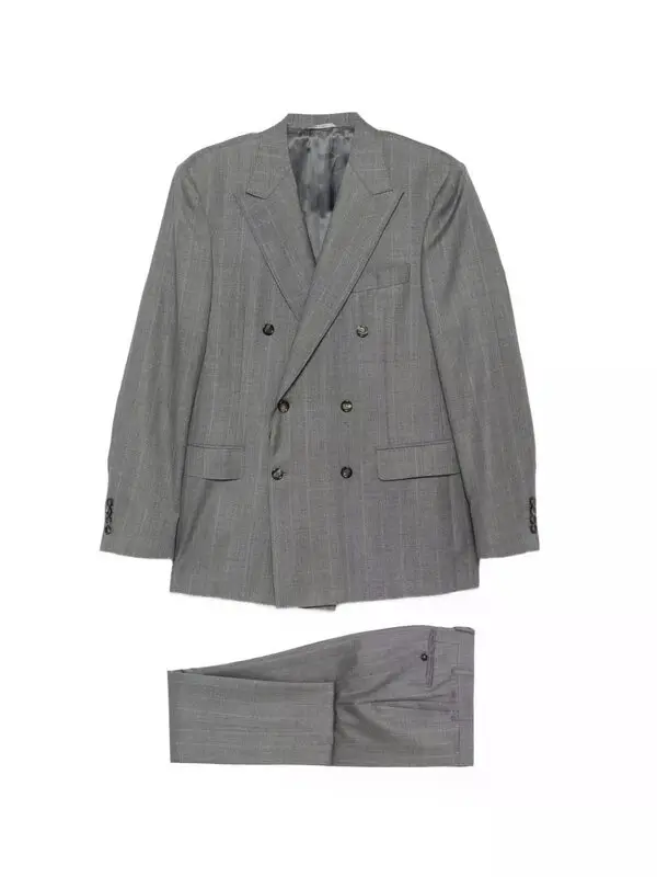 Canali Double-breasted Pinstripe Suit