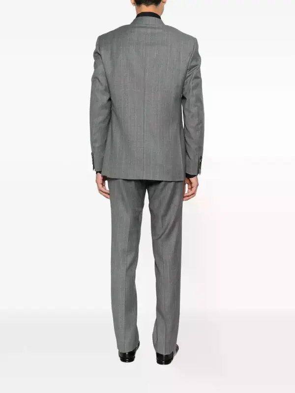 Canali Double-breasted Pinstripe Suit
