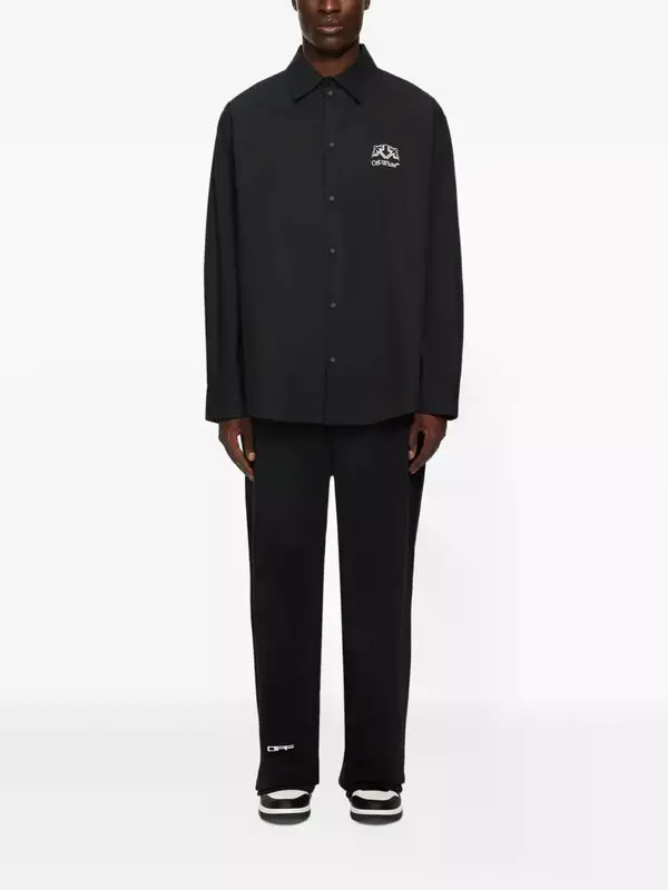 Off-White Off Line Half Arrow Poplin Overshirt