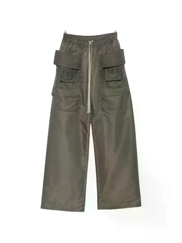Rick Owens Creatch Multi-pocket Drawstring Cargo Pants - Grey