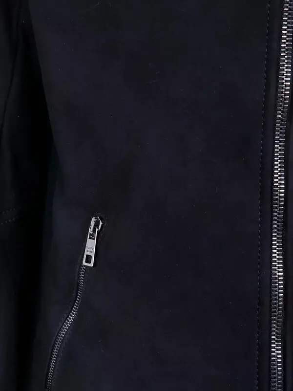 GIORGIO BRATO Suede Hooded Jacket
