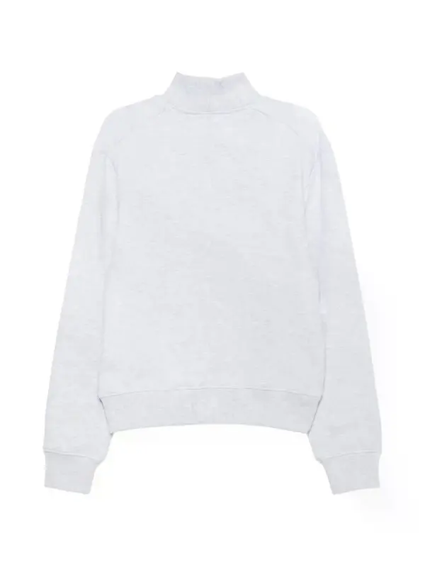 ENTIRE STUDIOS Button-up High-neck Sweatshirt