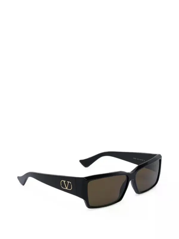 Valentino Garavani Vlogo Rectangle-frame Sunglasses