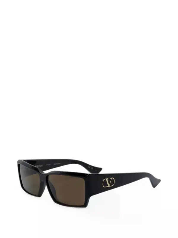 Valentino Garavani Vlogo Rectangle-frame Sunglasses
