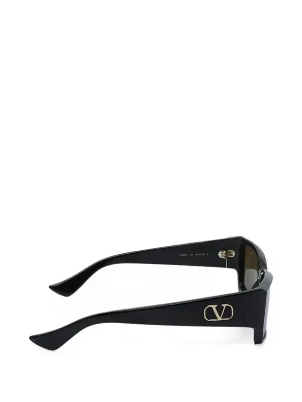 Valentino Garavani Vlogo Rectangle-frame Sunglasses