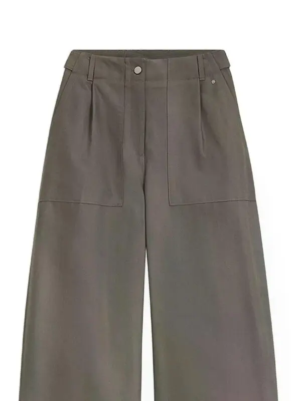 BOSS Wide-leg Cotton Denim Trousers
