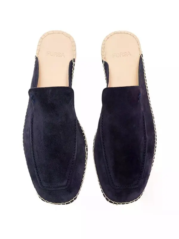 FORSA Suede Espadrilles - Blue
