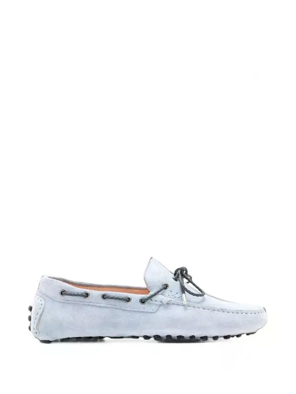 FORSA Frederick Suede Loafers - Blue