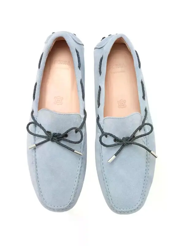FORSA Frederick Suede Loafers - Blue