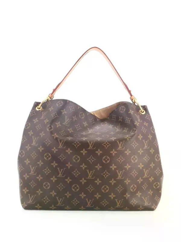 LOUIS VUITTON Monogram Canvas Mm Hobo Bag