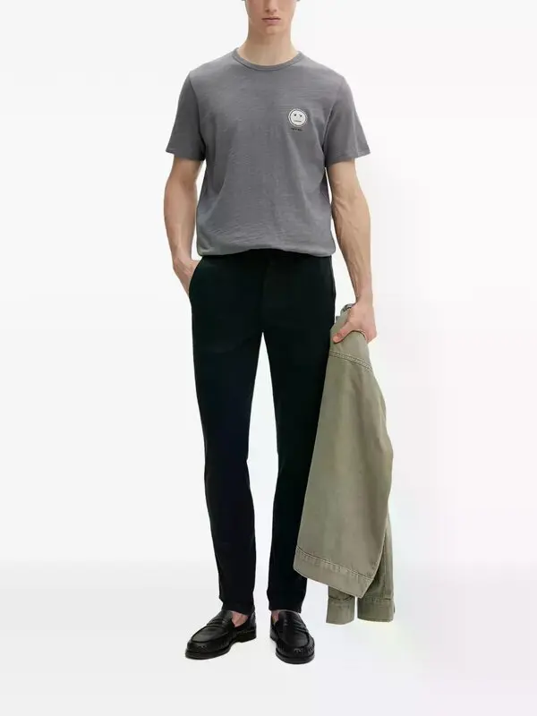Rag & Bone Patch-detail Slub-texture T-shirt