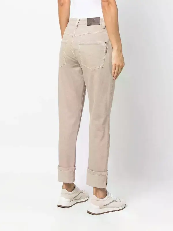 Brunello Cucinelli Rolled Cuff Trousers