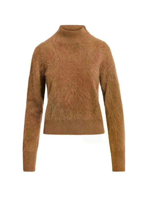 Essentiel Antwerp Karacas Ribbed-trim Sweater - Brown