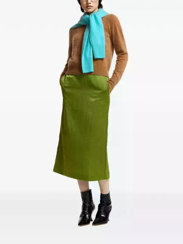 Essentiel Antwerp Karacas Ribbed-trim Sweater