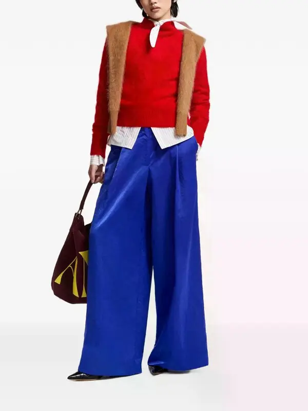 Essentiel Antwerp Karacas Ribbed-trim Sweater