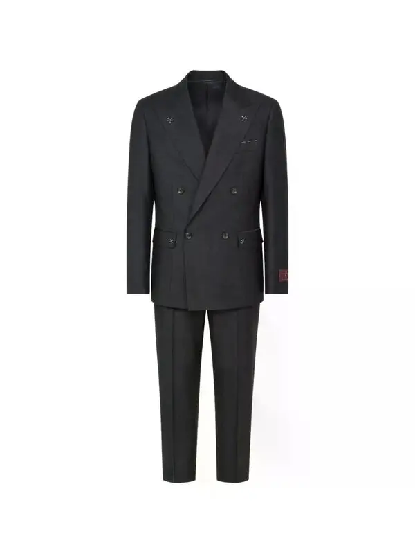 FRANZESE COLLECTION Rolls Royce Double-breasted Suit - Grey