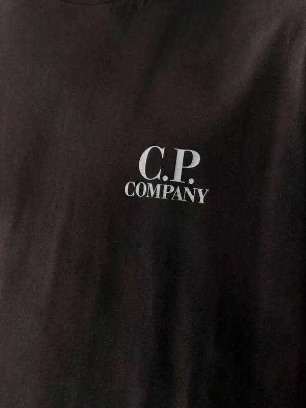 C.P. COMPANY Logo-print T-shirt