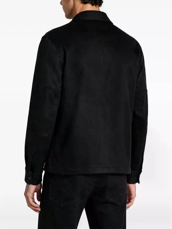 Zegna Suede Elbow-patch Jacket