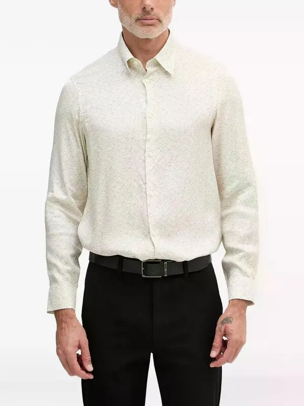 Armani Exchange All-over Logo Shirt