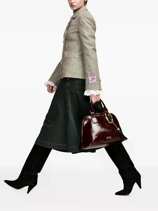 Essentiel Antwerp Checked Double-breasted Blazer