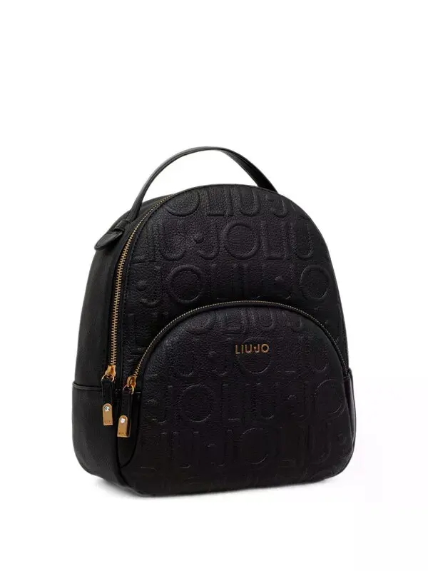 Liu Jo Logo-embossed Backpack - Black