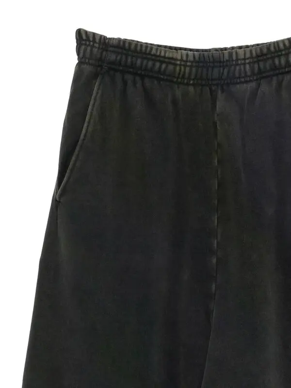 ENTIRE STUDIOS Faded-effect Elasticated-waist Track Pants