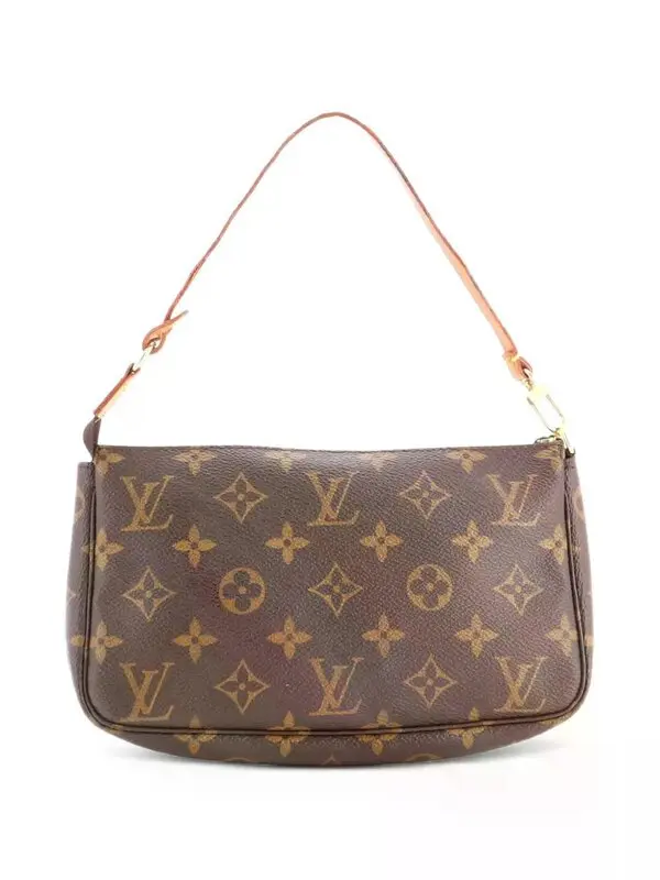 LOUIS VUITTON Pochette Accessoires Monogram Canvas Clutch Bag