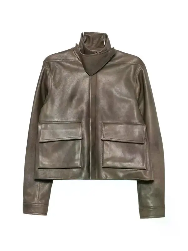 Rick Owens Funnel-neck Jacket