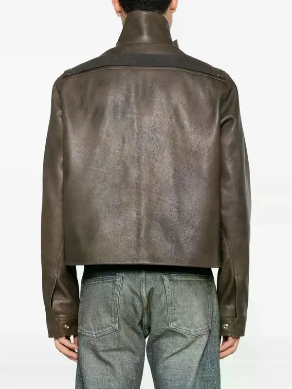Rick Owens Funnel-neck Jacket