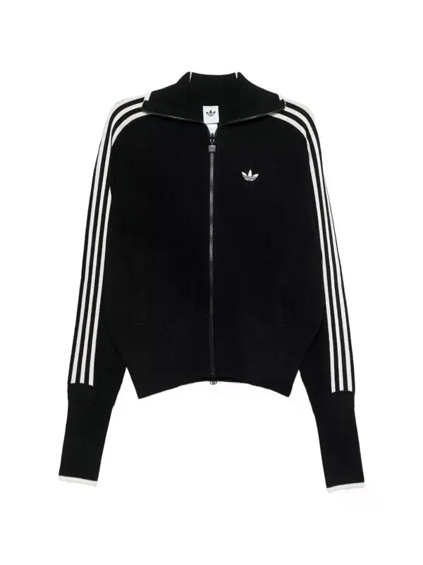 Adidas Firebirdside-stripe Trefoil-logo Cardigan