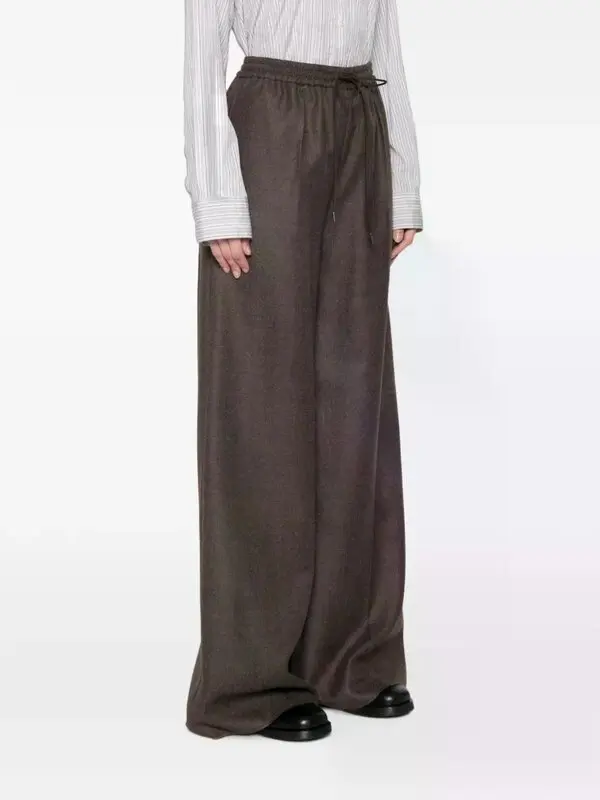 Max Mara Drawstring Wide-leg Trousers
