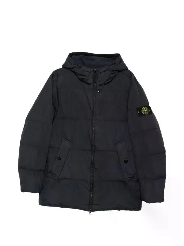 Stone Island 4100037 Crinkle Reps Ny - Black