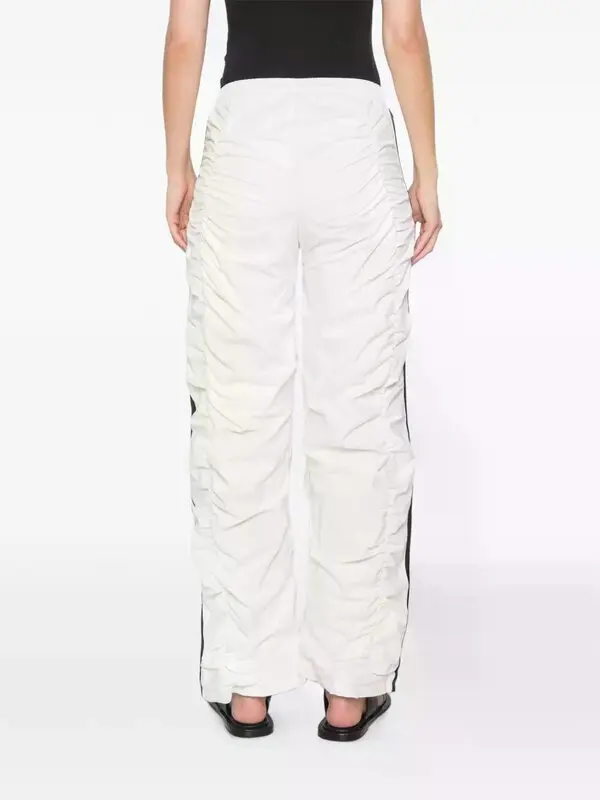 Adidas Ruched Side Stripe Track Pants