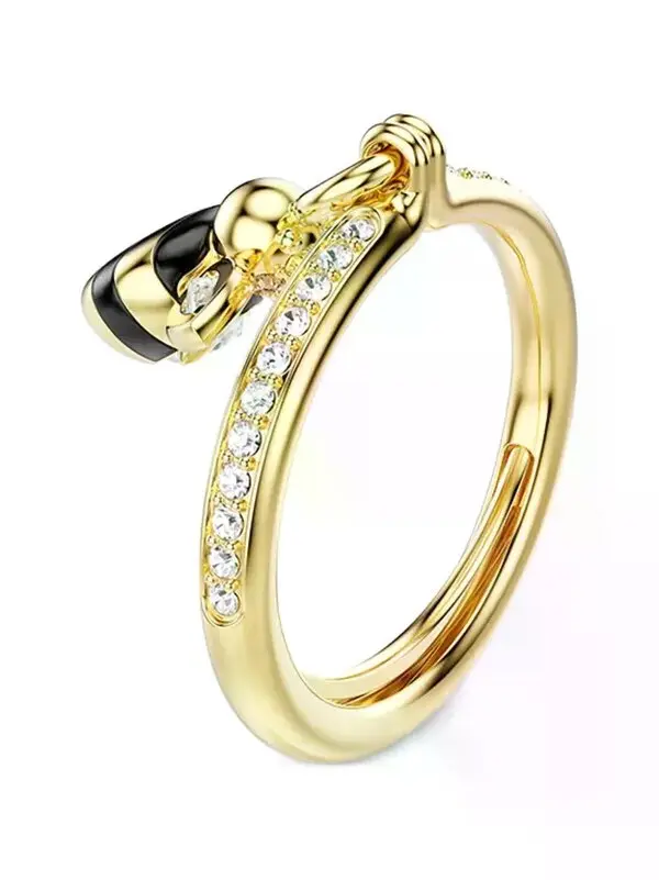 SWAROVSKI Idyllic Bee Pendant Crystal-embellished Ring
