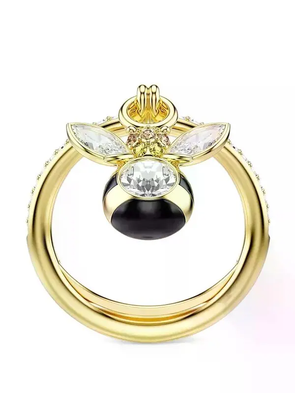 SWAROVSKI Idyllic Bee Pendant Crystal-embellished Ring