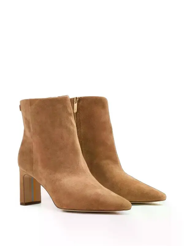 Sam Edelman Suede Pointed-toe Ankle Boots