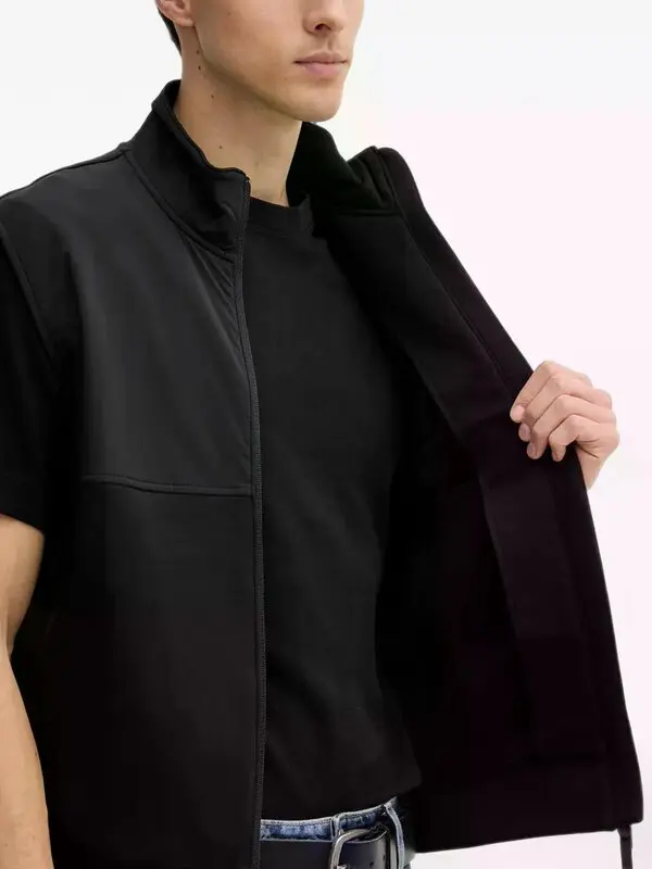 Armani Exchange Panelled Zip-up Gilet